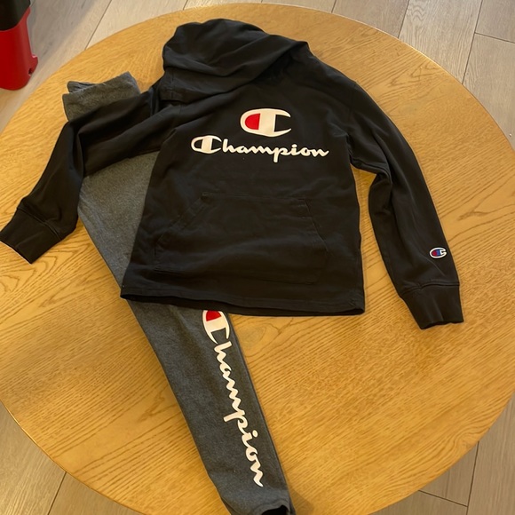 Champion | Matching Sets | Champion Kids Matching Set Black And Gray ...